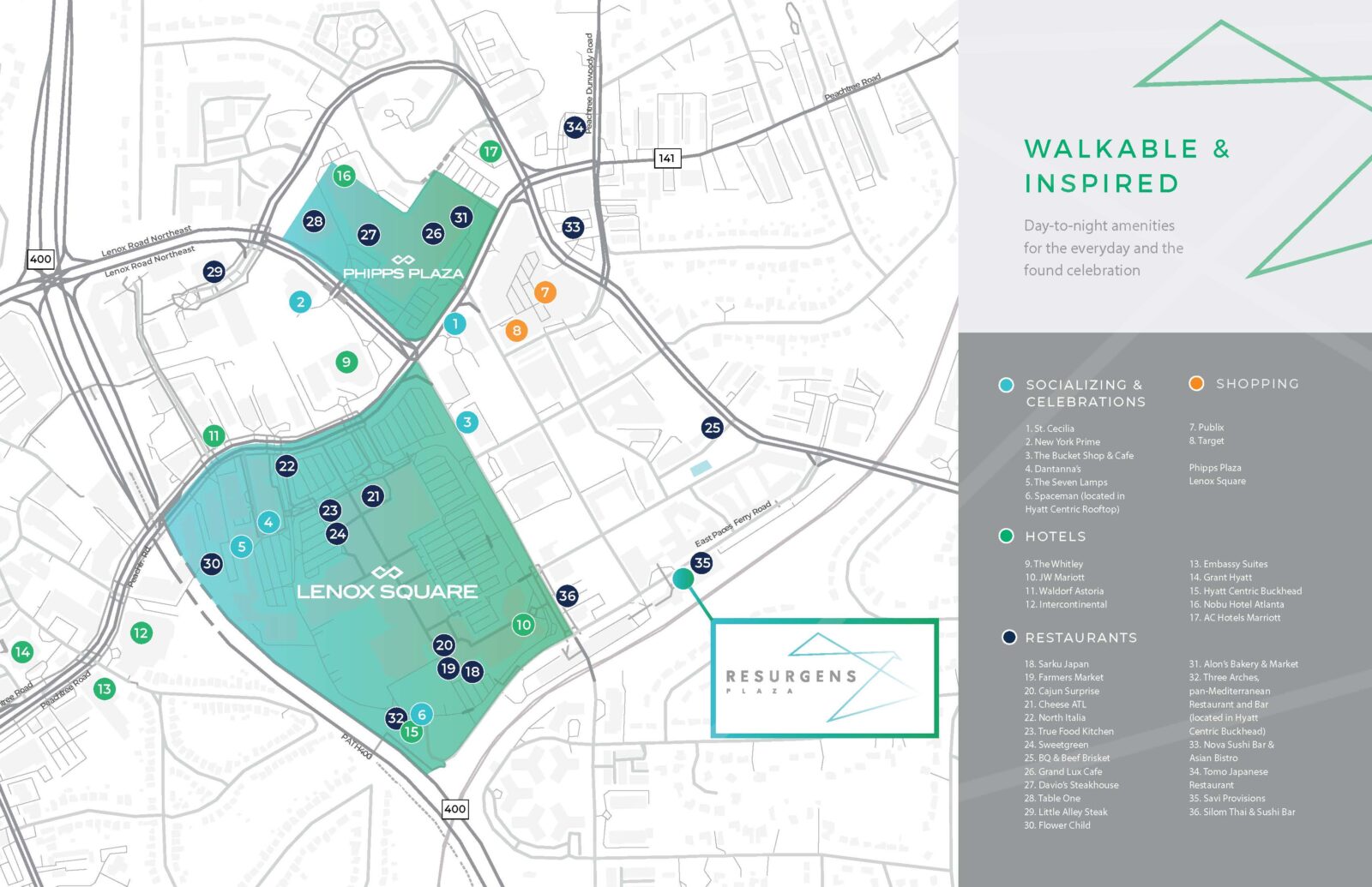 Location | Resurgens Plaza | Zeller