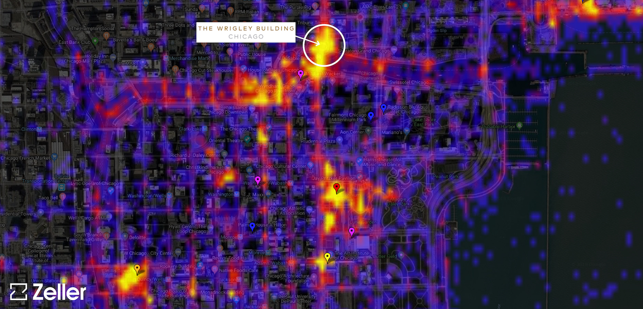 Location - The Wrigley Building